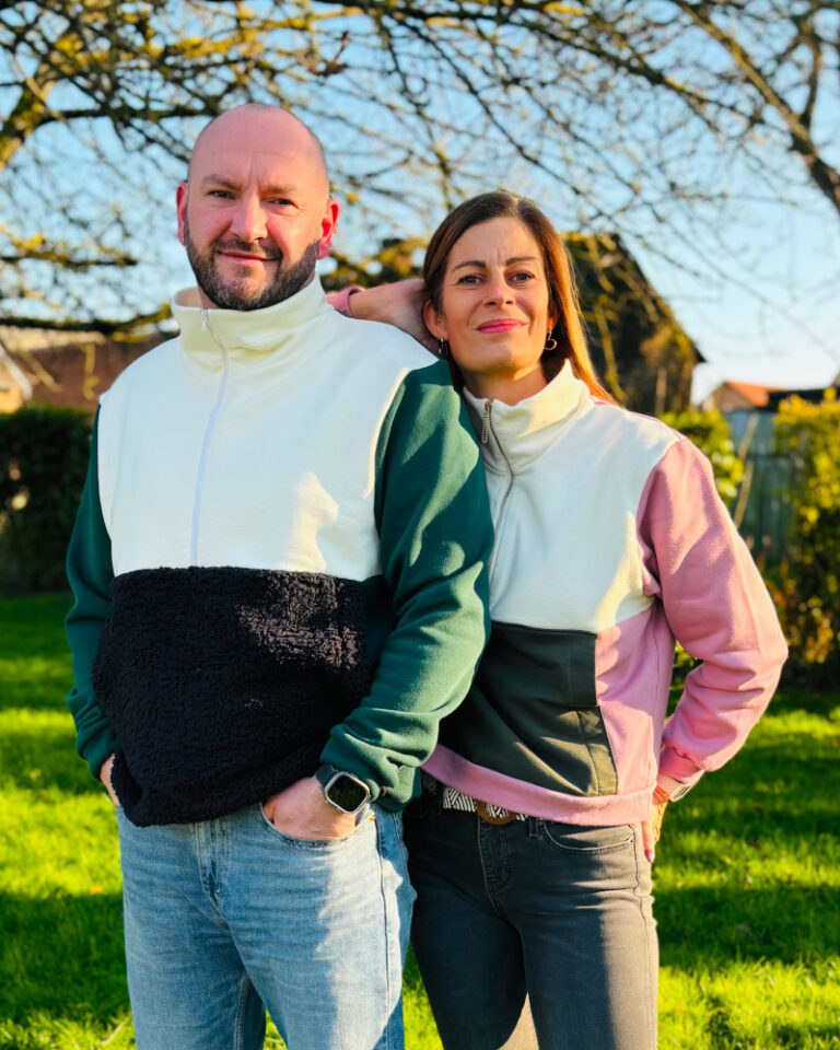 Patron sweat duo femme homme – DUO JACK - MelleMalabar